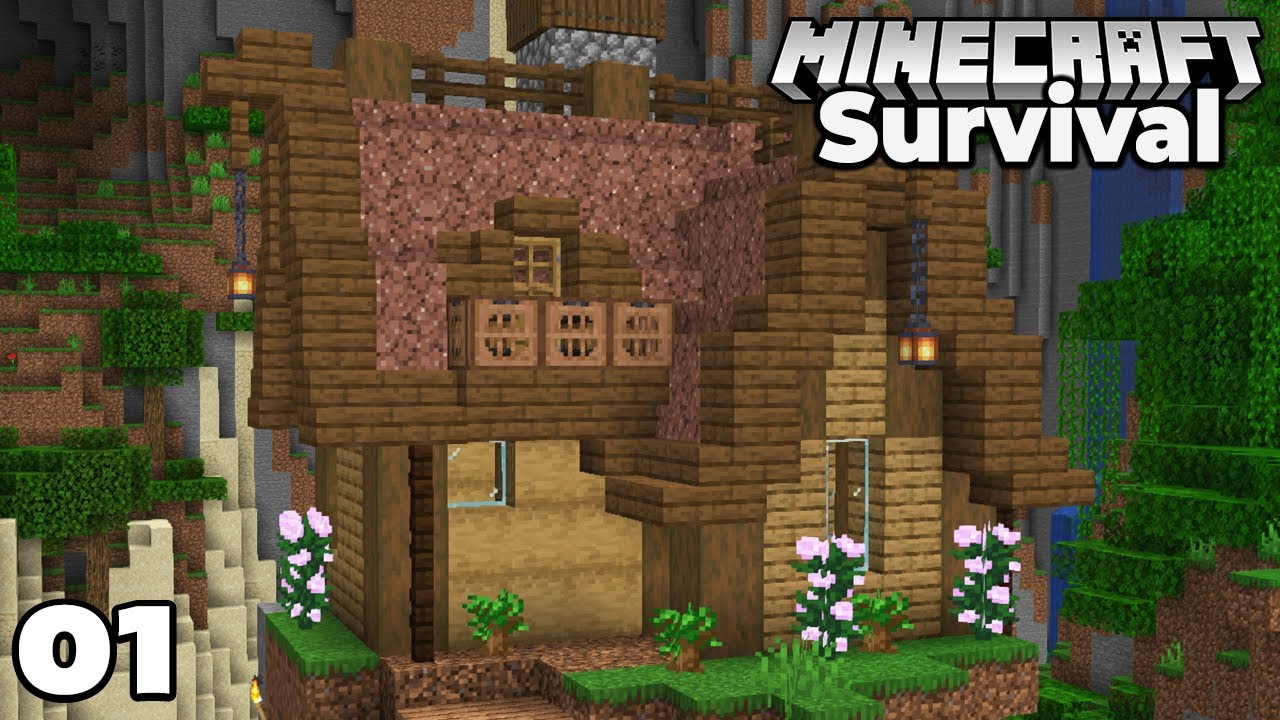 Let's Play Minecraft Survival : Awesome New Adventure! Episode 1 - Minecraft videos