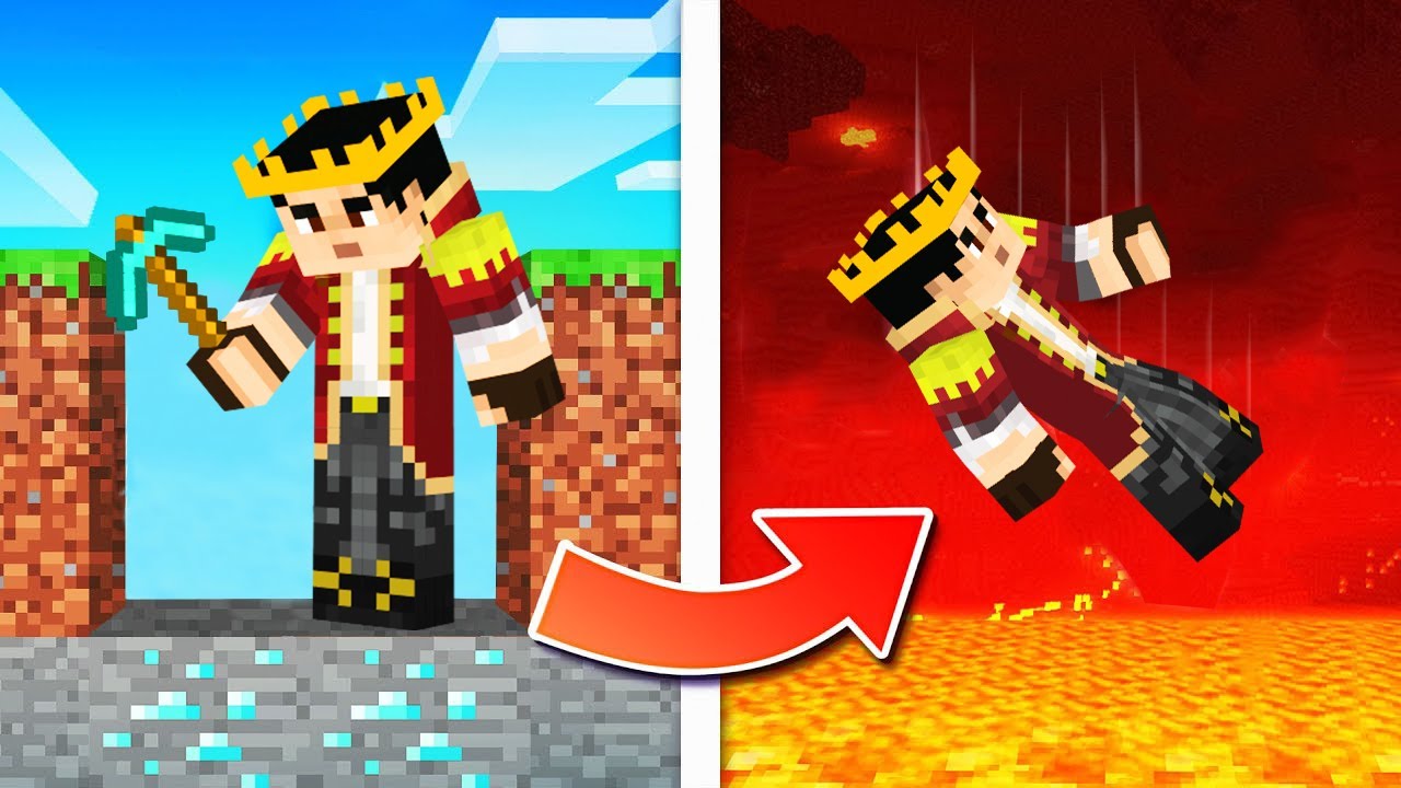 MINECRAFT ALI SE TELEPORTUJEM SVAKI PUT KAD ISKOPAM BLOK! :O ...