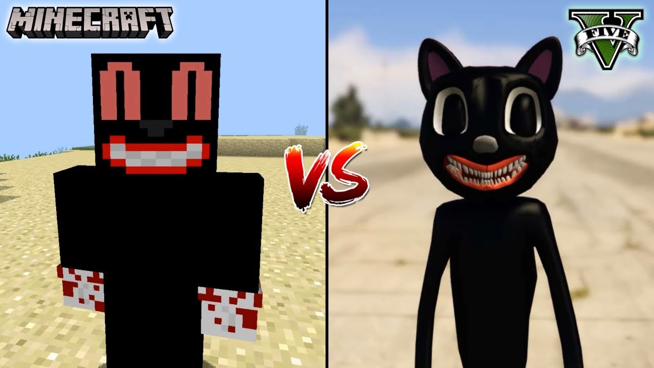 MINECRAFT CARTOON CAT VS GTA 5 CARTOON CAT - WHO IS BEST? - Minecraft ...
