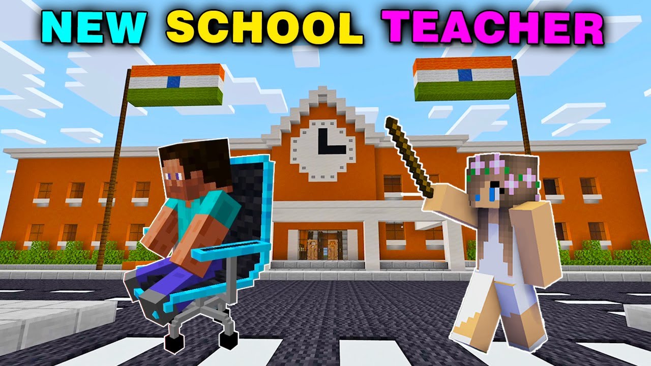 MINECRAFT SCHOOL TEACHER | A MINECRAFT FUNNY SHORT FILM | BOLLYWOOD ...