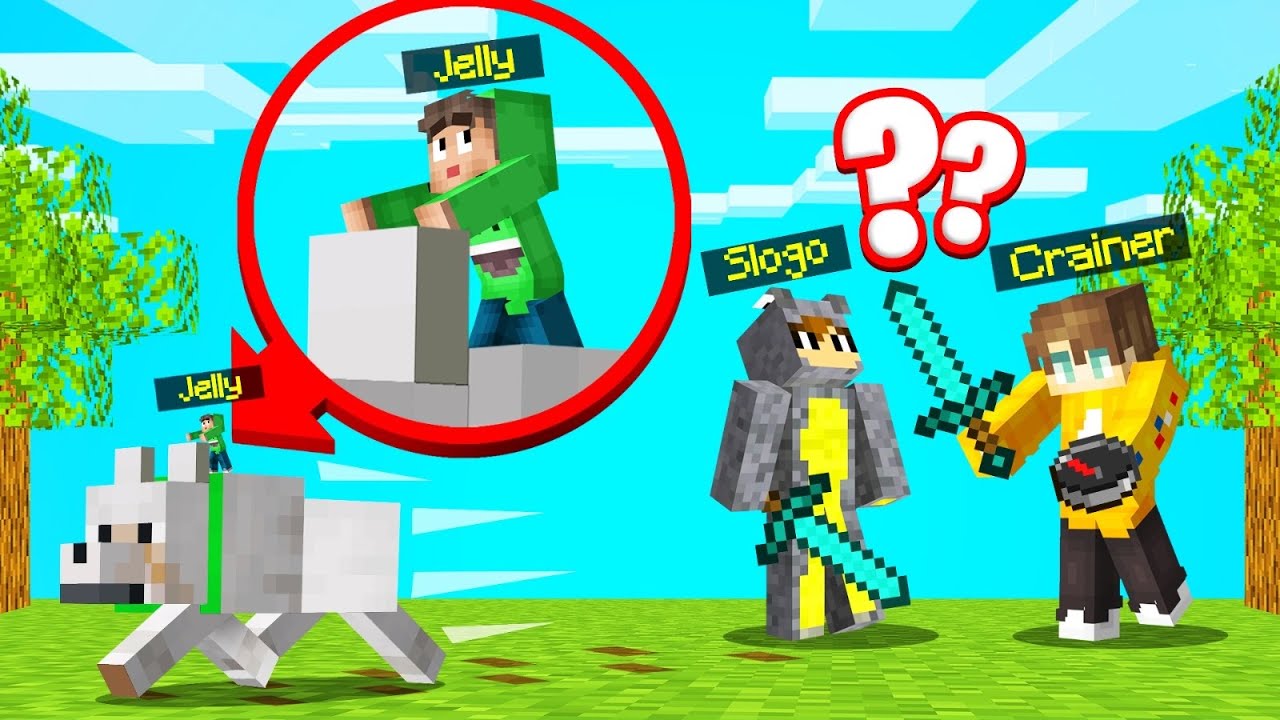 MINI SPEEDRUNNER vs. HUNTERS In MINECRAFT! (Sneaky) - Minecraft videos
