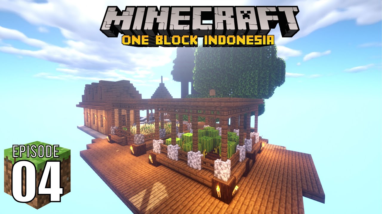 Mari Kita Menanam Gandum dan Melon!!! - Minecraft One Block Indonesia ...
