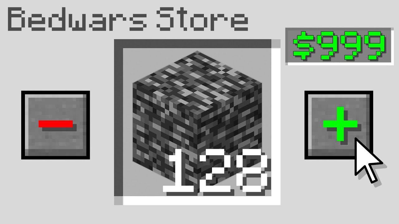 Minecraft Bedwars but i can buy any item in the game.. - Minecraft videos