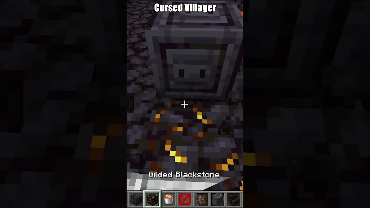 Minecraft Cursed Villager #shorts - Minecraft videos
