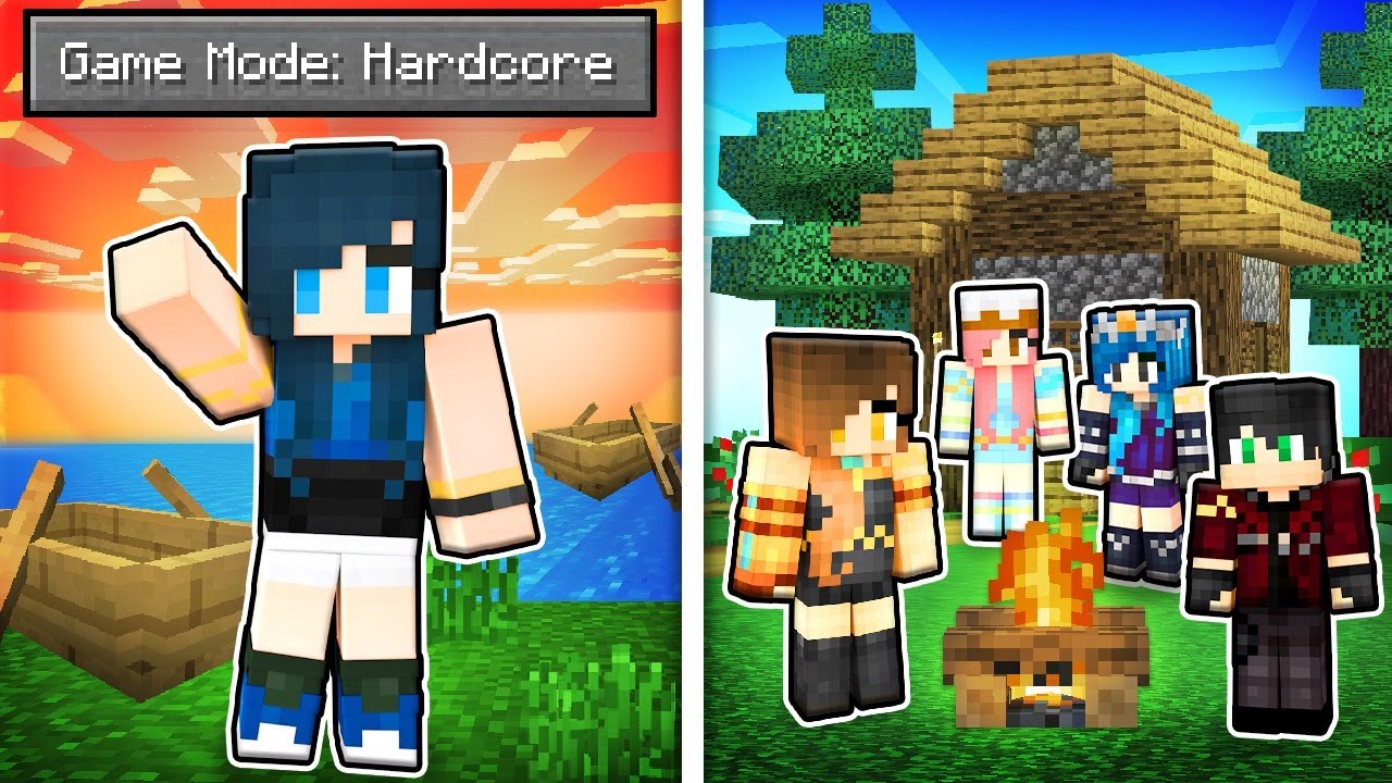 Minecraft Hardcore Survival with KREW! - Minecraft videos