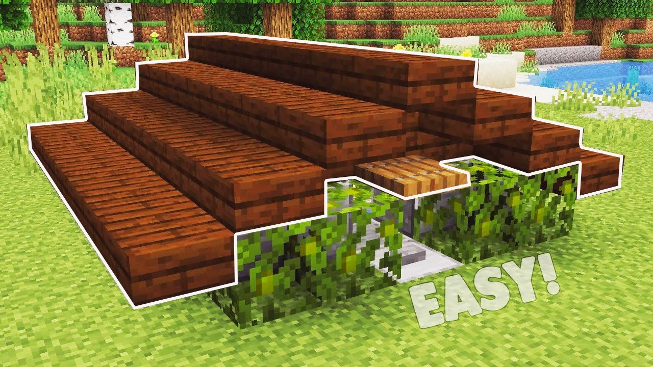 Minecraft House that's only 1 blocks tall! - Minecraft videos