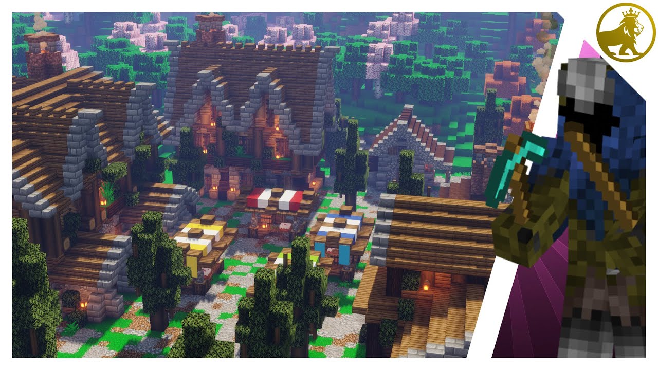 Minecraft | How to Build Your Custom First Village + Download ...
