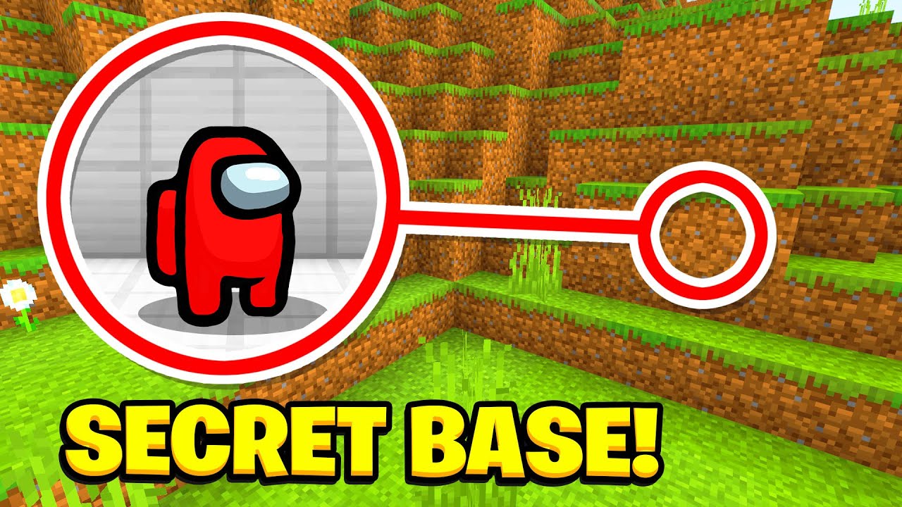 Minecraft : I FOUND THE AMONG US SECRET BASE!(Ps3/Xbox360/PS4/XboxOne ...