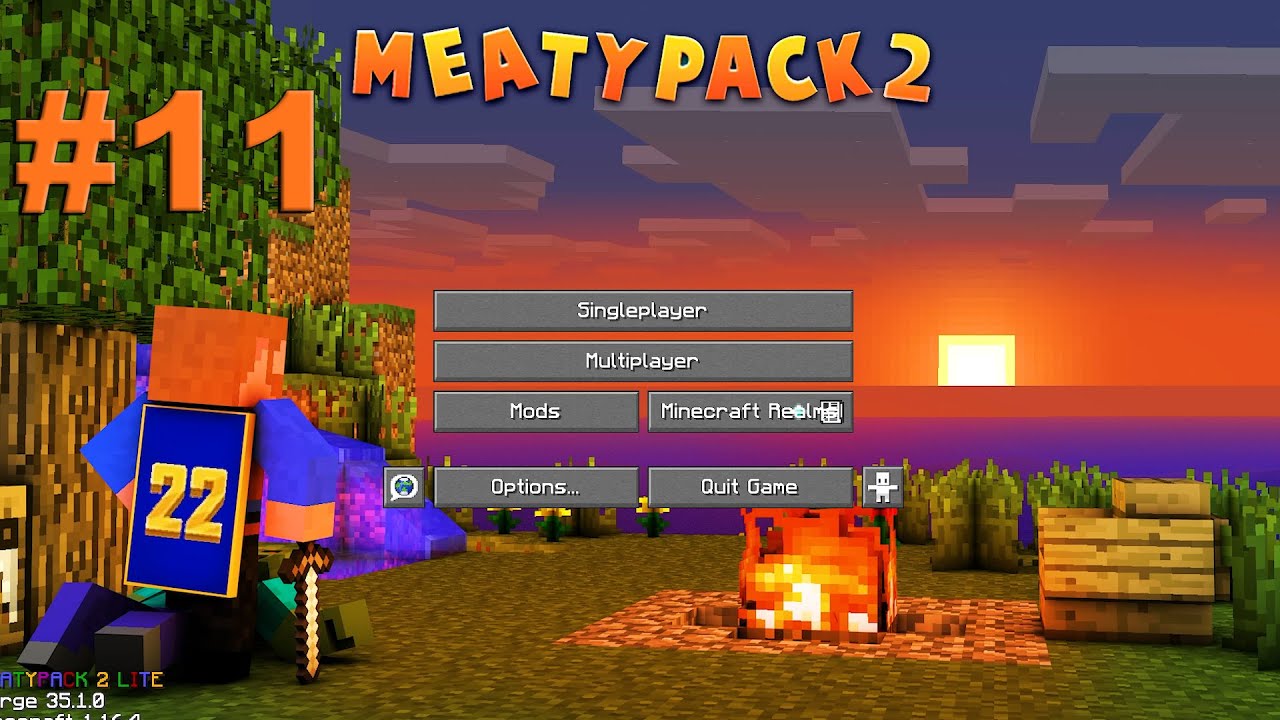 Minecraft | Meaty Pack 2 Mod | Meatycraft Part 11 - Minecraft videos