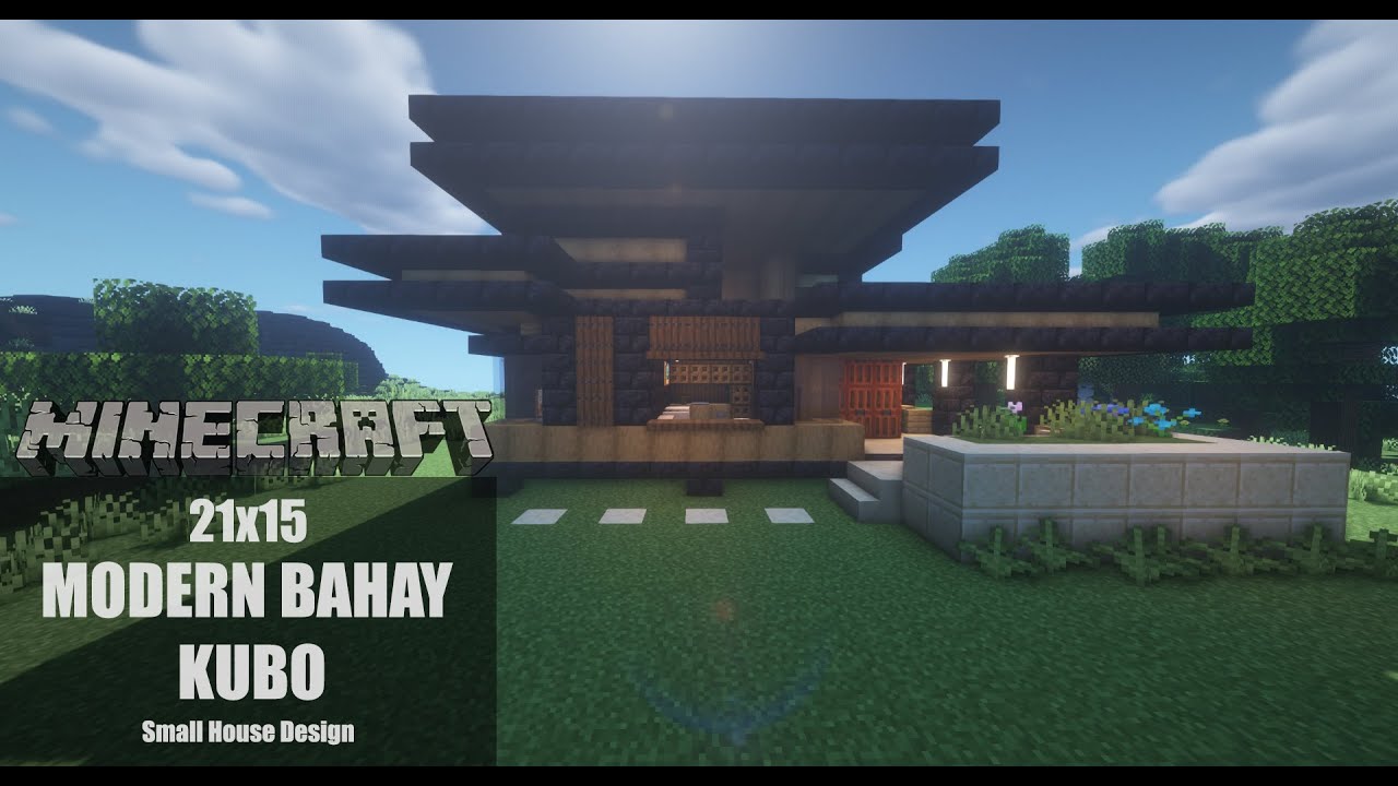 Minecraft - Modern Bahay Kubo | Jrokecraft - Minecraft videos