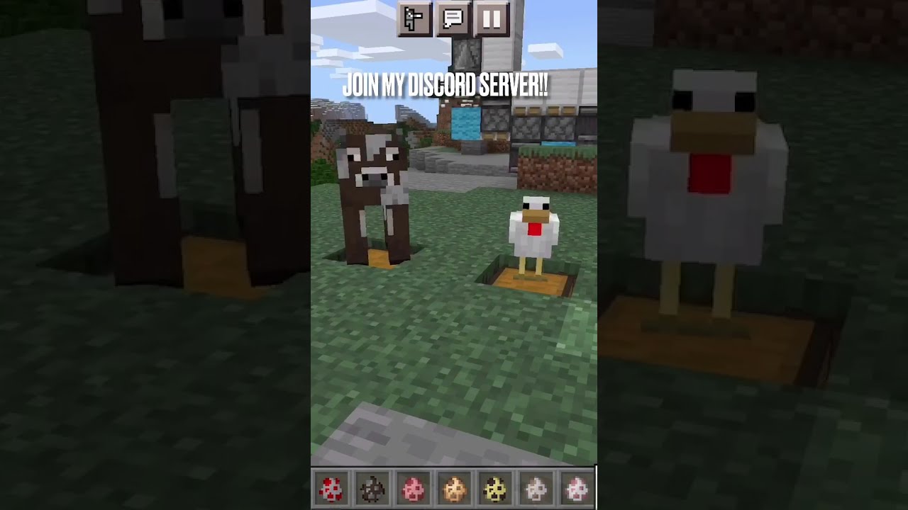 Minecraft NEW Smallest cage for animals Life hack #shorts #short ...