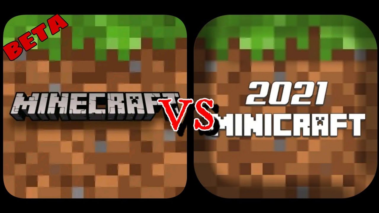 Minecraft PE VS Mini Craft 2021 - Minecraft videos