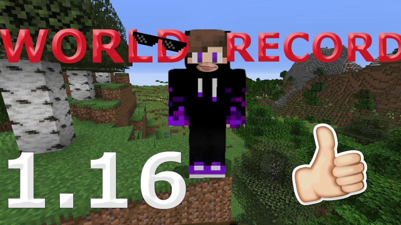 Minecraft Speedrun World Record 1.16 - Minecraft videos