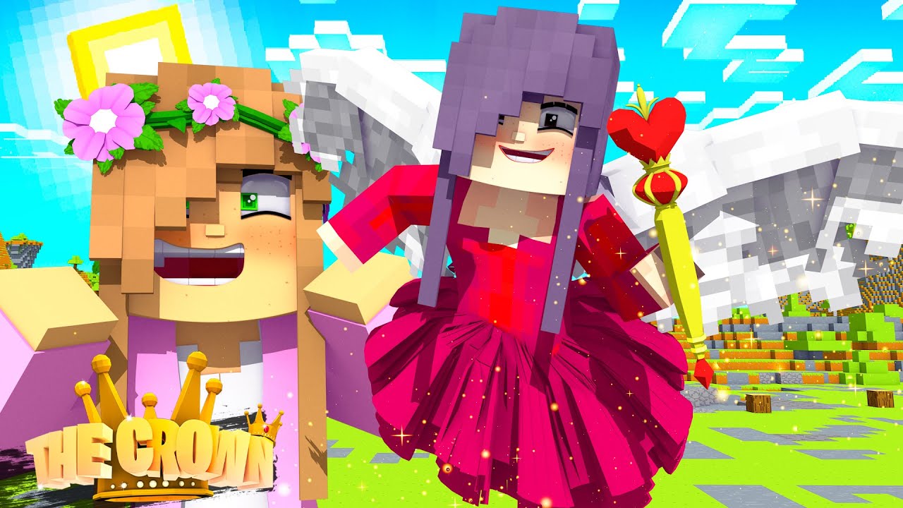Minecraft THE CROWN: MEETING MY FAIRY GODMOTHER !! | Little Kelly ...
