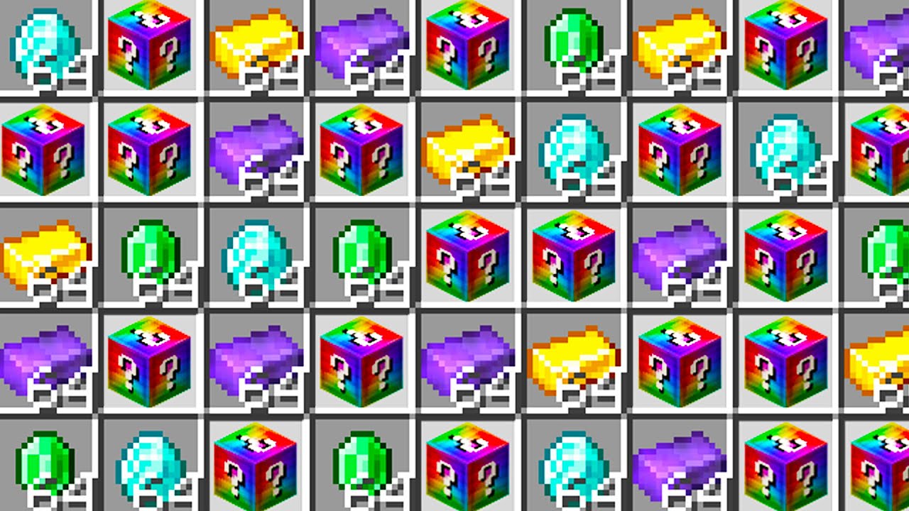 Minecraft UHC but the ores are OP lucky blocks.. - Minecraft videos