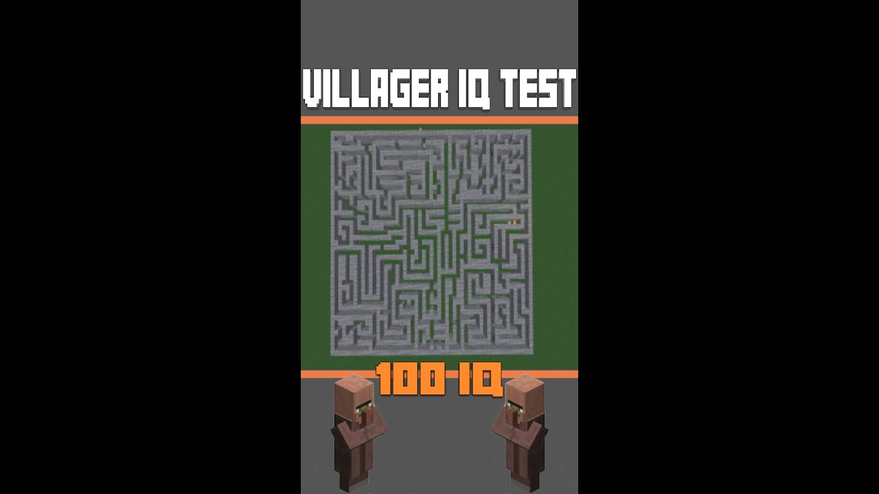 Minecraft Villager IQ Test - Minecraft videos