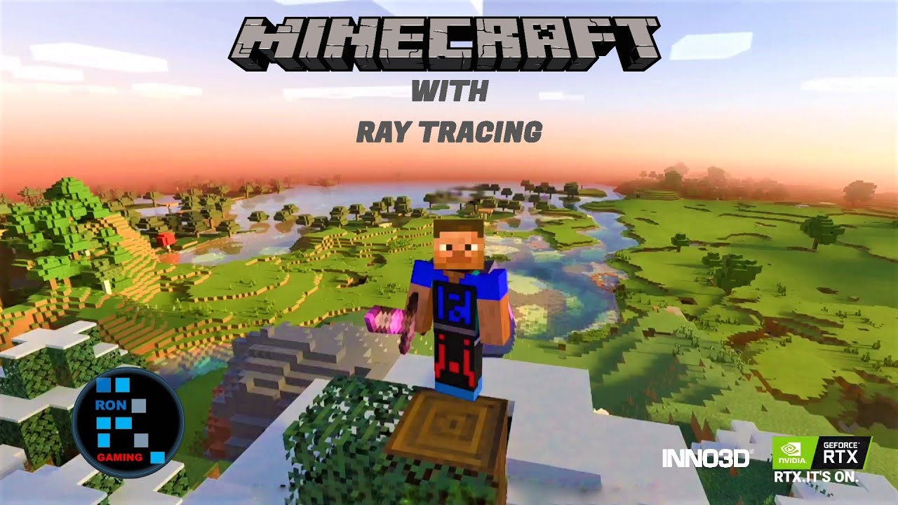 Minecraft With Ray Tracing | Lucky Block Opening With RON - Minecraft ...