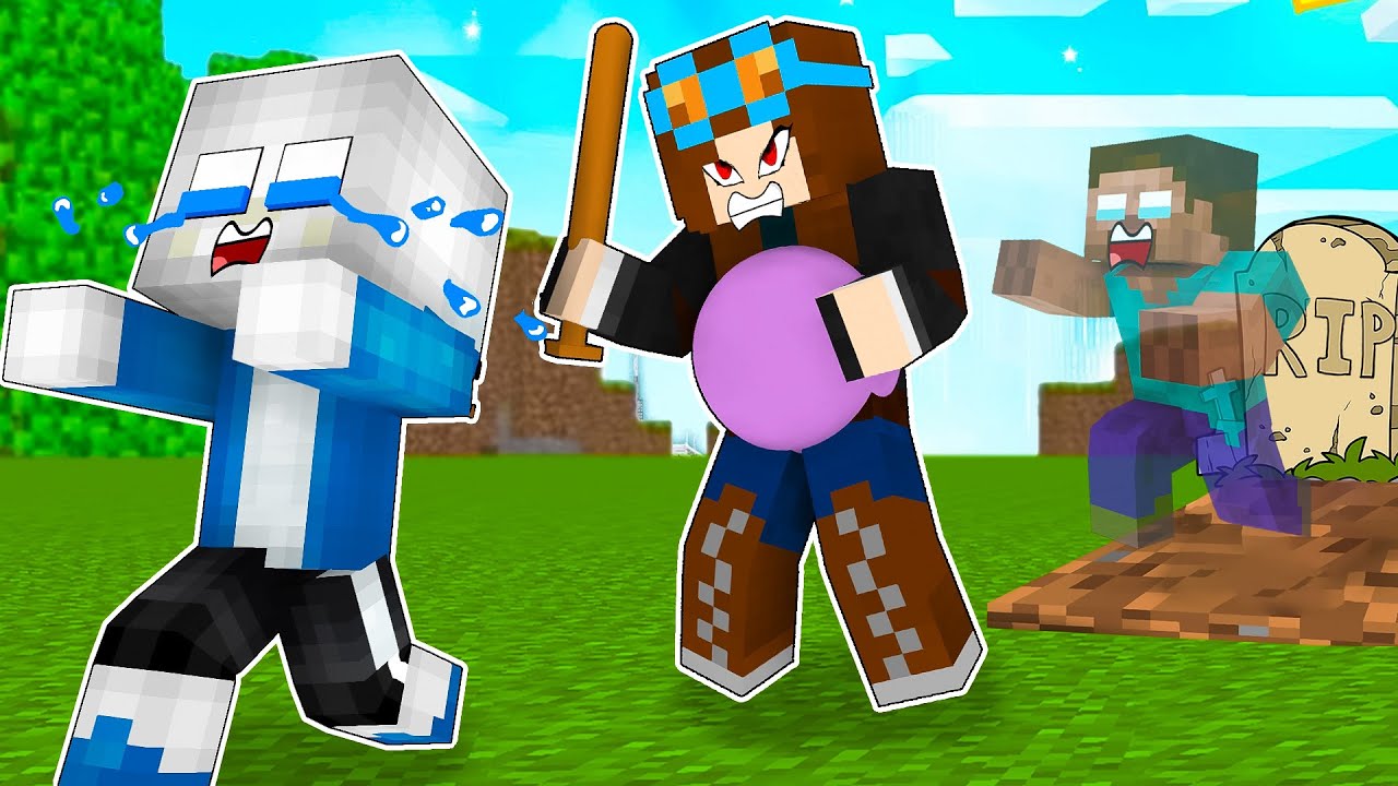 Monster School Bad Sans Family Sad Life - Minecraft Animation ...