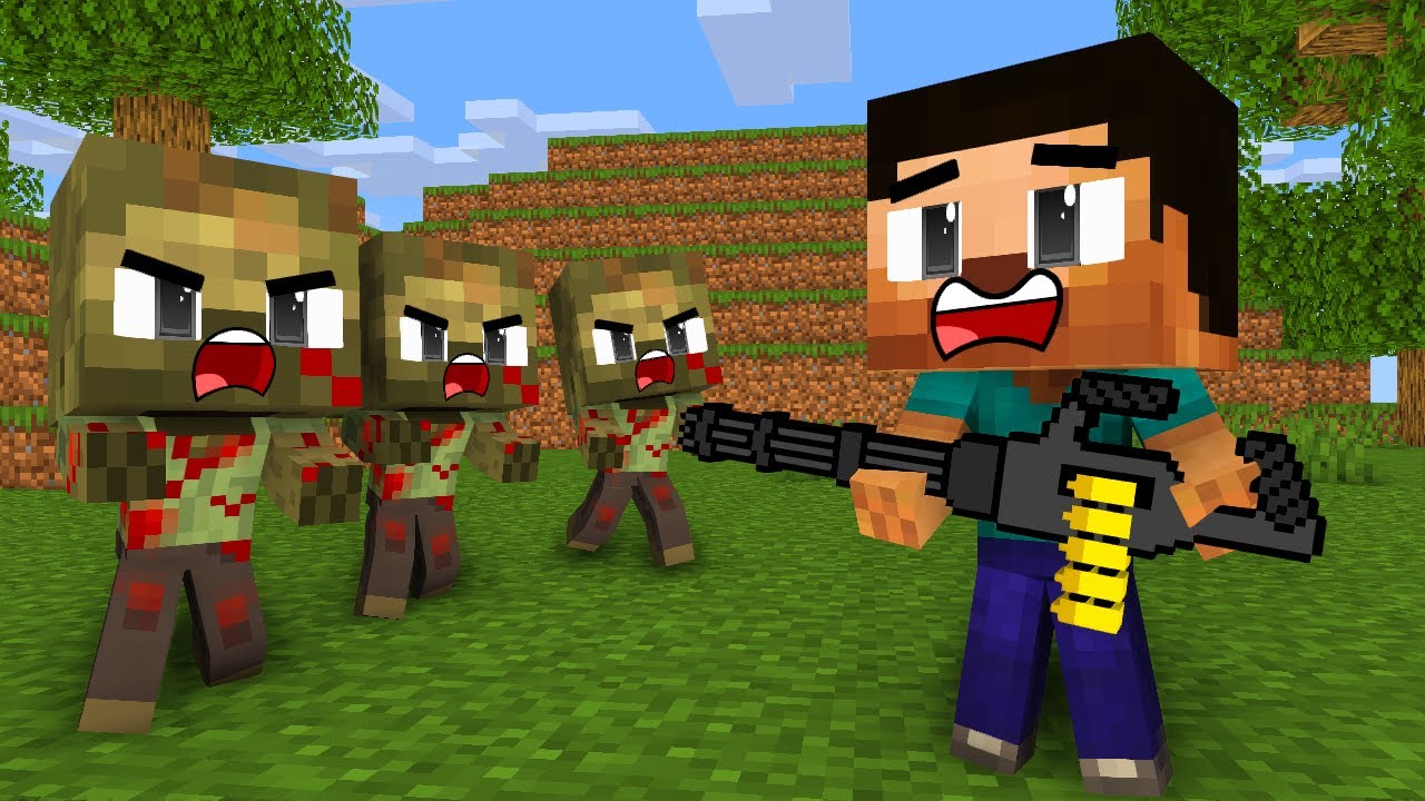 Monster School : Zombie Baby Life Stroy - minecraft animation ...