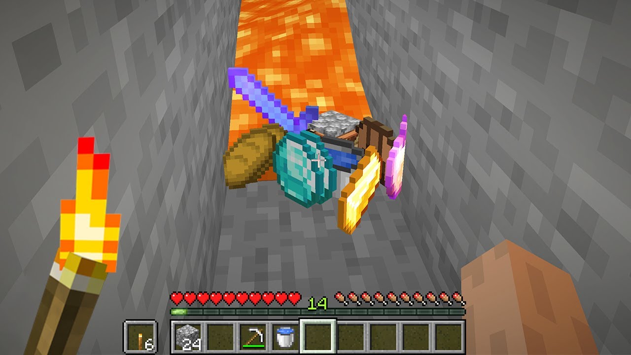 Most unlucky 99% minecraft video By Scooby Craft part 4 - Minecraft videos