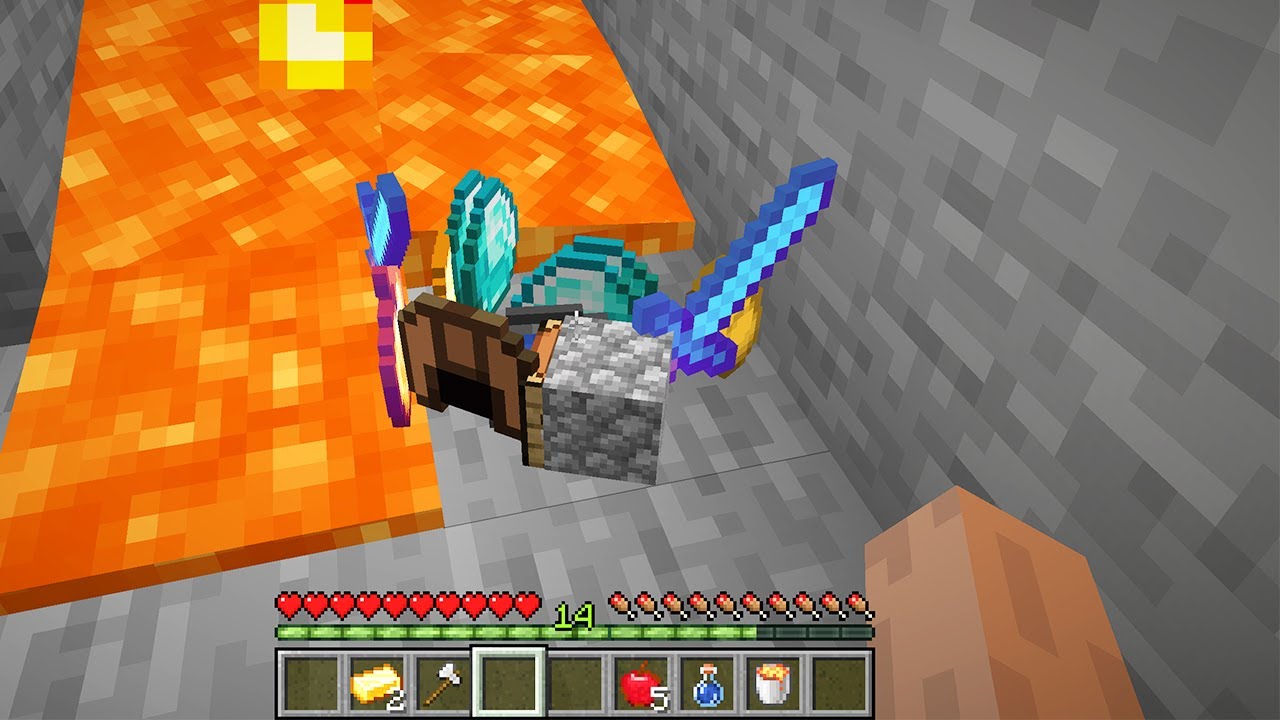 Most unlucky 99% minecraft video By Scooby Craft part 6 - Minecraft videos