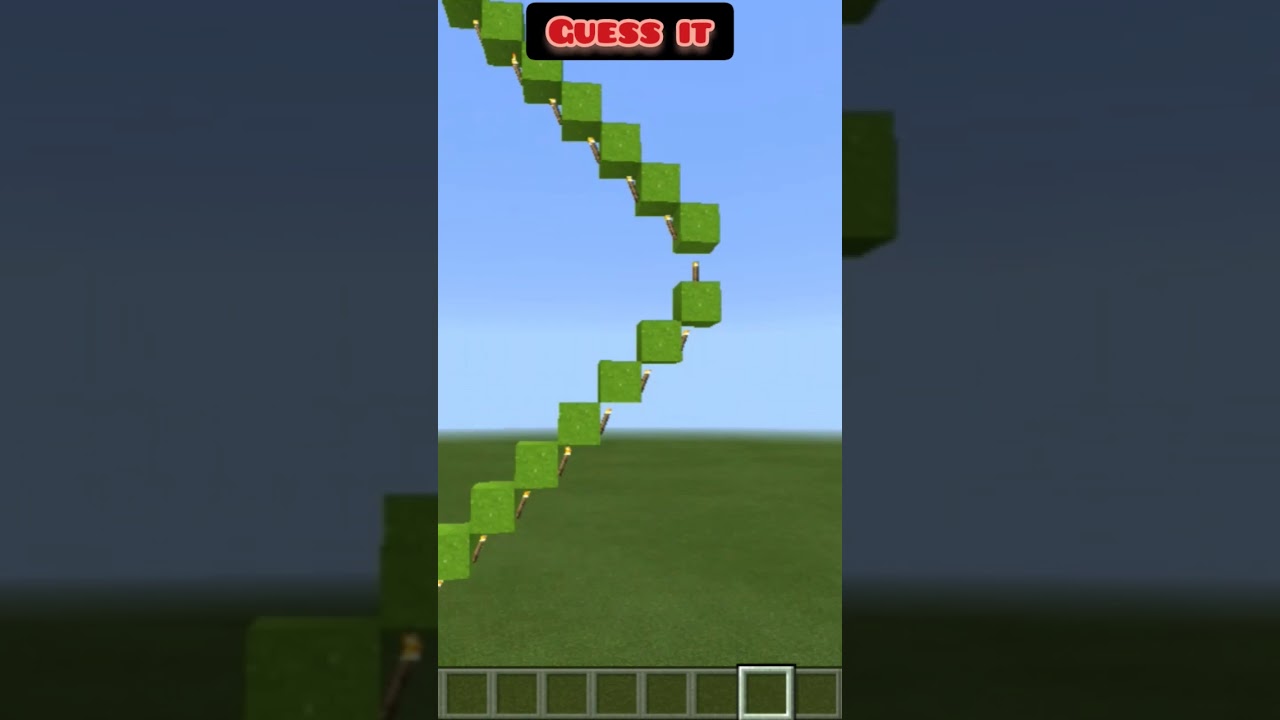 Movement statue Minecraft | #Shorts #Roadto100k - Minecraft videos