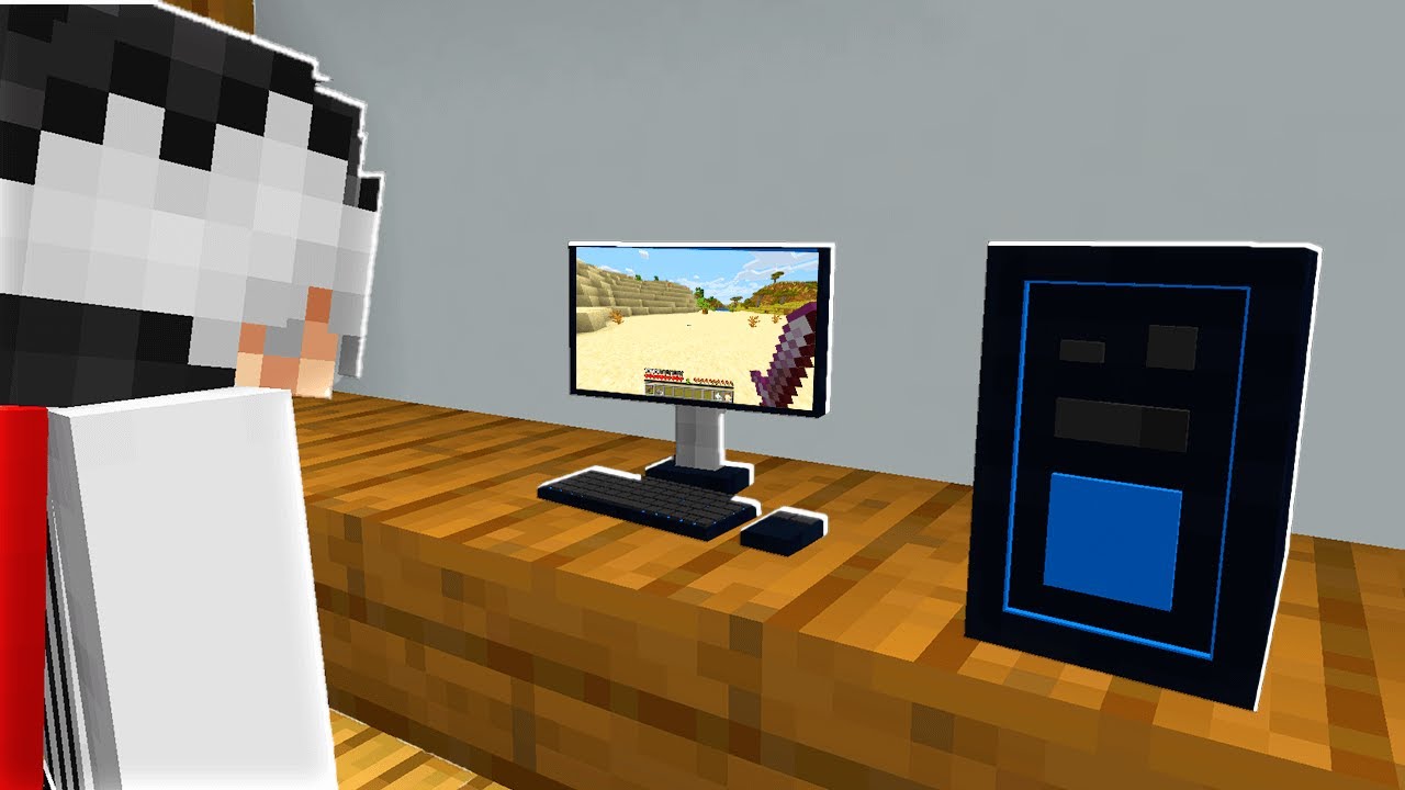 PC-ul Minecraft in Minecraft.. - Minecraft videos