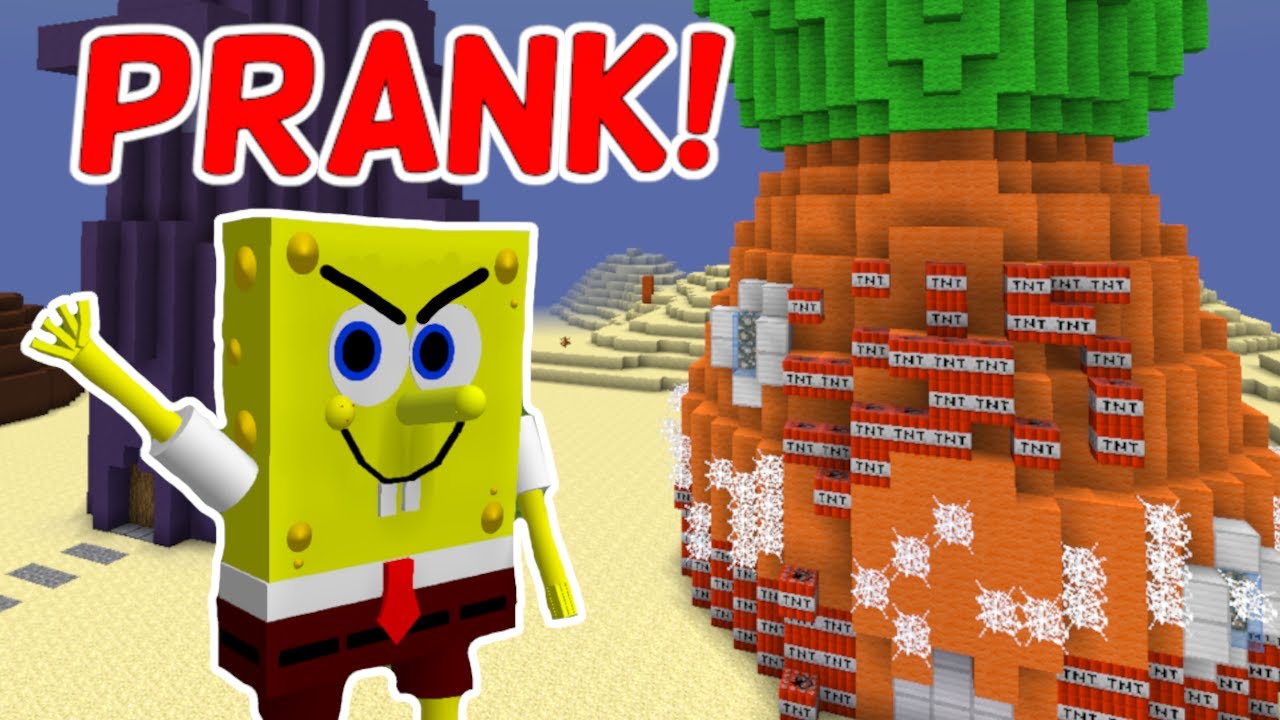 Pranker Onde Svampebob! - Dansk Minecraft - Minecraft videos
