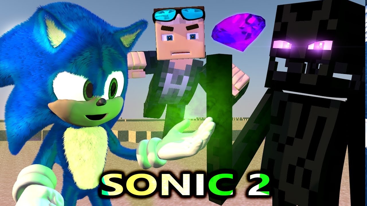 SONIC THE HEDGEHOG MOVIE IN MINECRAFT! Episode 2 (official) Minecraft ...