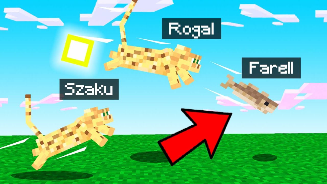 SPEEDRUNNER vs. HUNTERS jako RYBA w Minecraft! ( zabawne ) - Minecraft ...