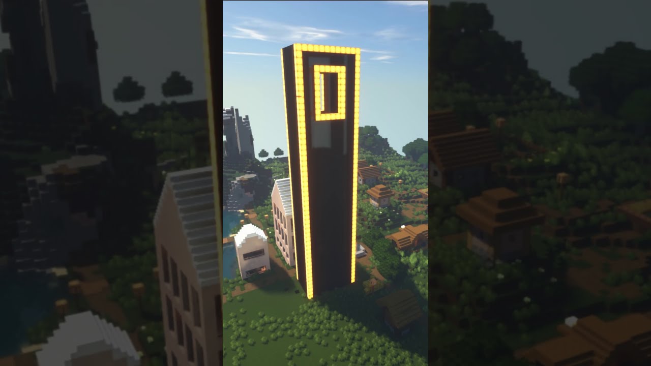 Simple Minecraft Tower Build Timelapse - Minecraft videos