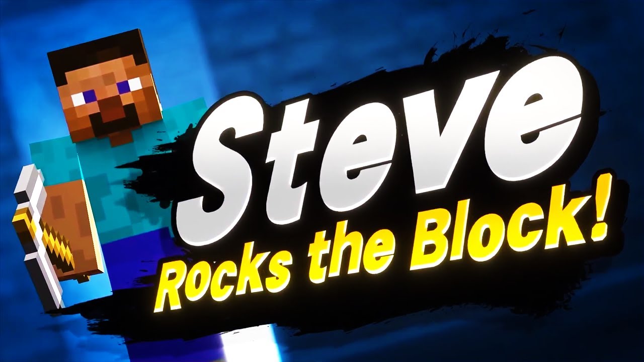 Super Smash Bros Minecraft Steve Trailer Extended at Nintendo Direct ...