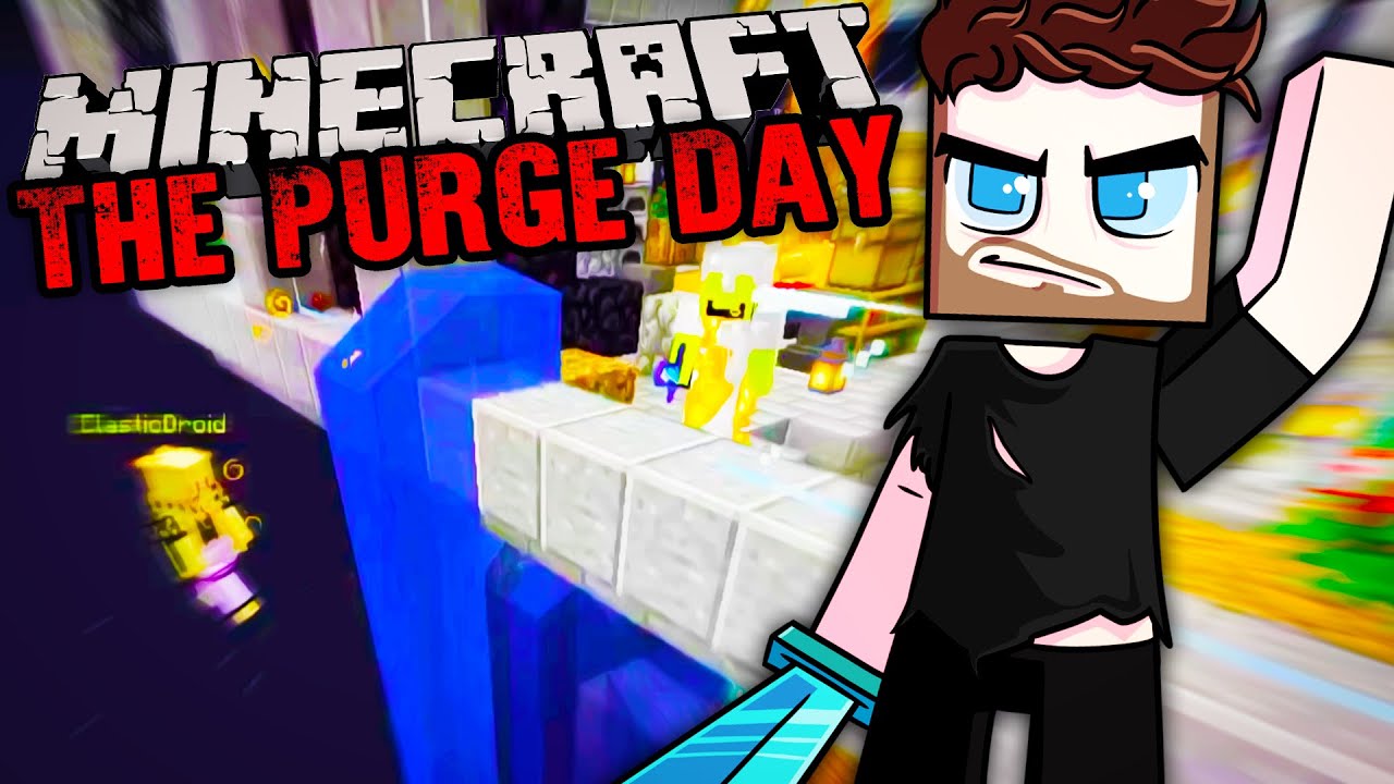 THE FIRST PURGE! - The Purge Minecraft SMP Server! (Episode 7 ...