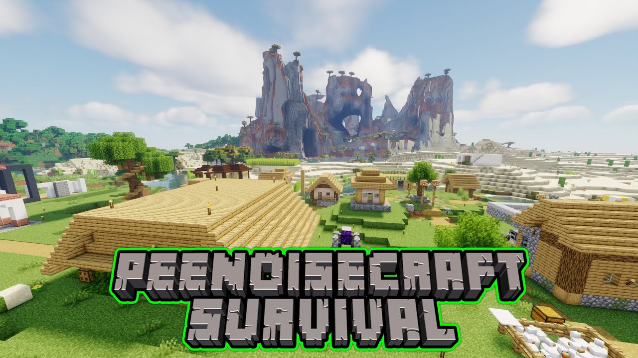 THE VILLAGE UPDATE - PEENOISE MINECRAFT: SURVIVAL (FILIPINO) - PART 8 ...