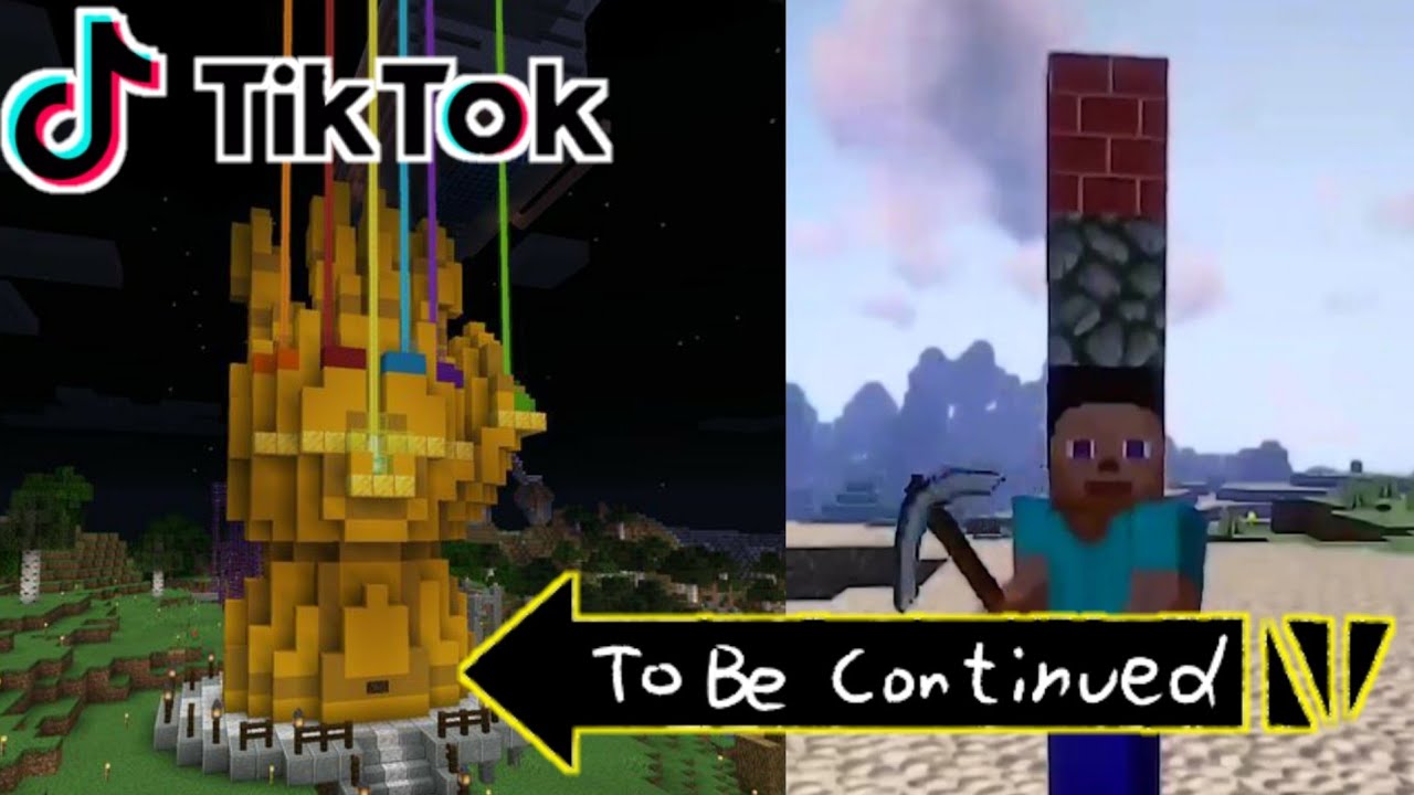 TIK TOK + MINECRAFT MEMES COMPILATION...[#5] - Minecraft videos