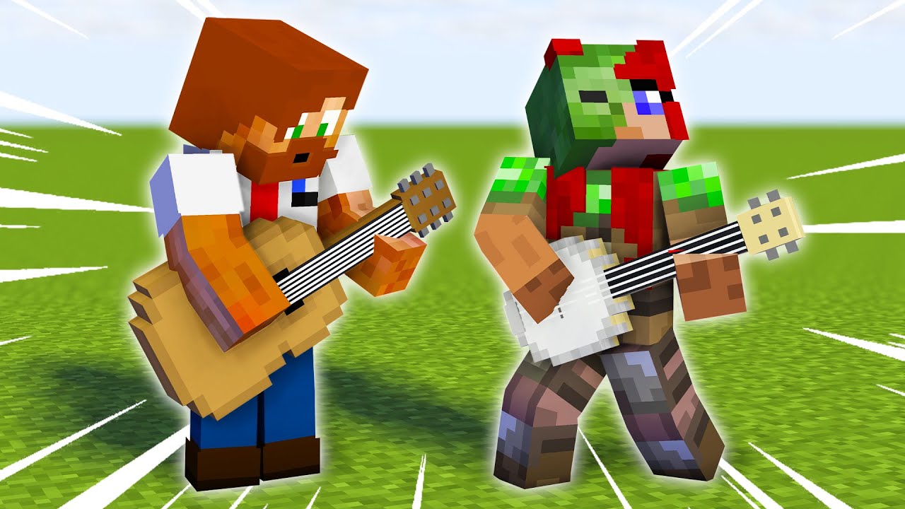 VI STARTADE ETT MINECRAFT-BAND - Minecraft videos