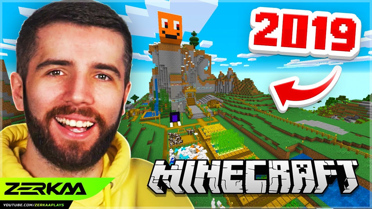 Visiting My Minecraft Series World From 2019... - Minecraft videos