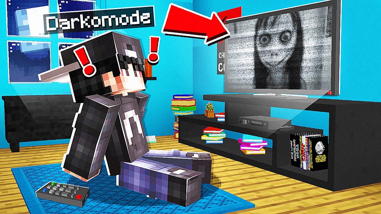 WATCHING THE SCARIEST MINECRAFT MOVIE EVER! - Minecraft videos