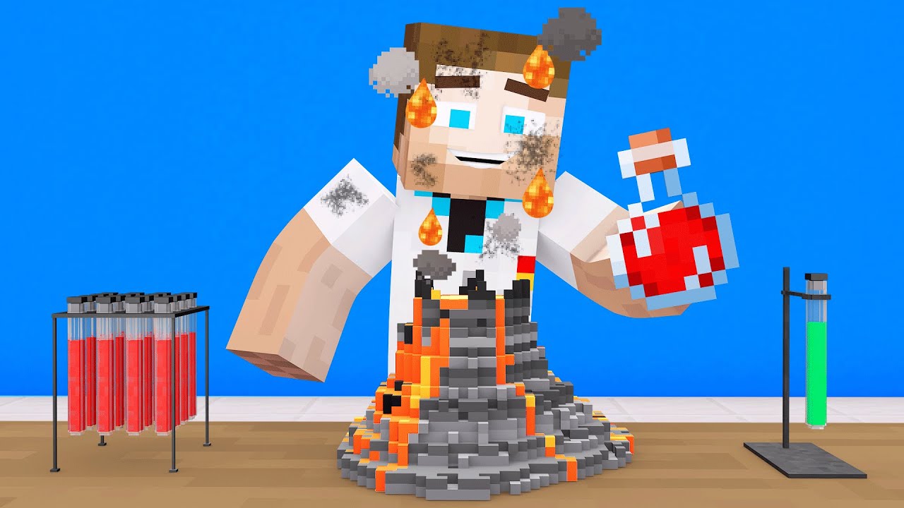 We Became SCIENTISTS In Minecraft! - Minecraft videos