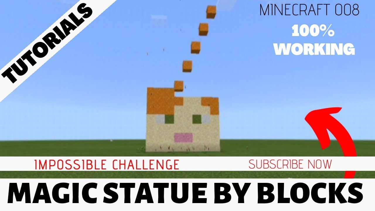 " MAGICAL BLOCKS MAKE A MINECRAFT CHARACTER " IMPOSSIBLE CHALLENGE ...