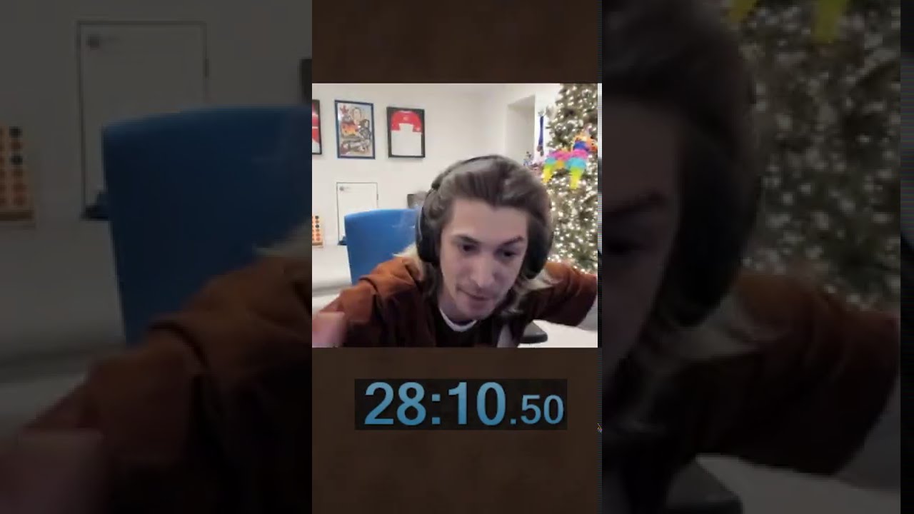 xQc beats his minecraft speedrun record - Minecraft videos