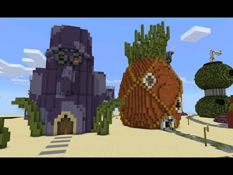 BIKINI BOTTOM DI MINECRAFT - Minecraft videos