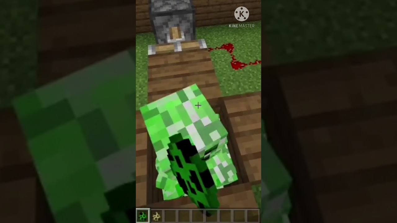 Creeper is scared | minecraft - Minecraft videos