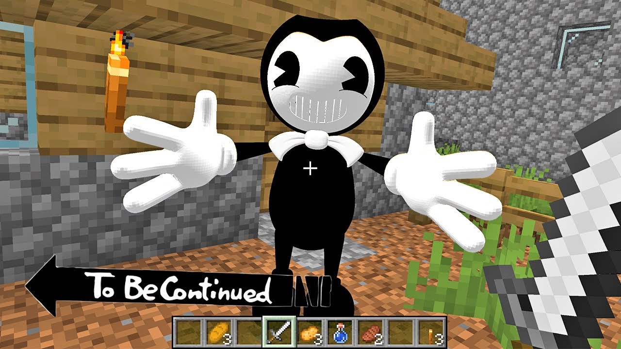 Cursed Bendy in Minecraft - To Be Continued By Scooby Craft Meme ...