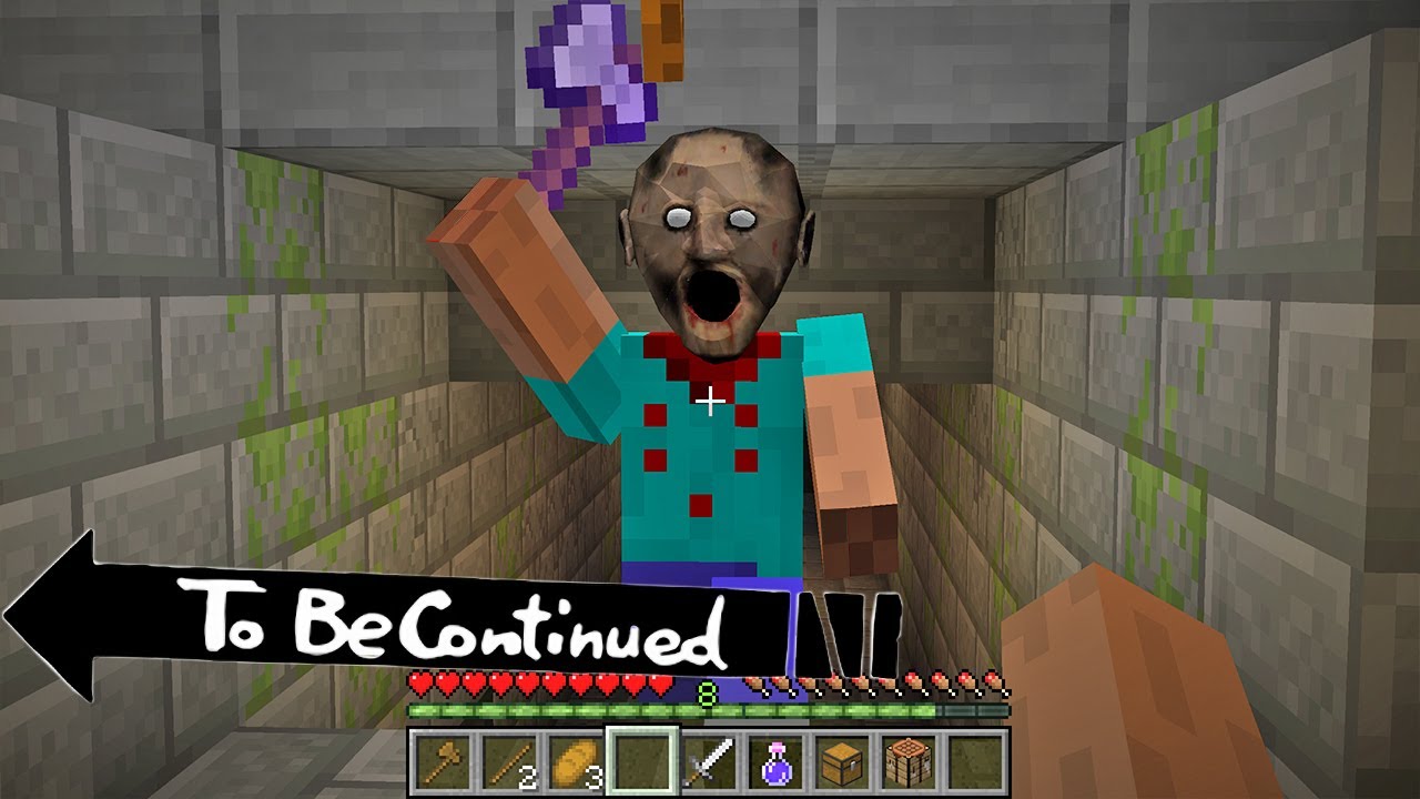 Don't touch granny in Minecraft - To be Continued By Scooby Craft ...