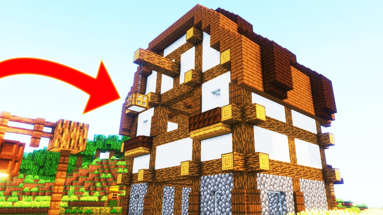 Farm with Barnyard - Minecraft Timelapse - Minecraft videos