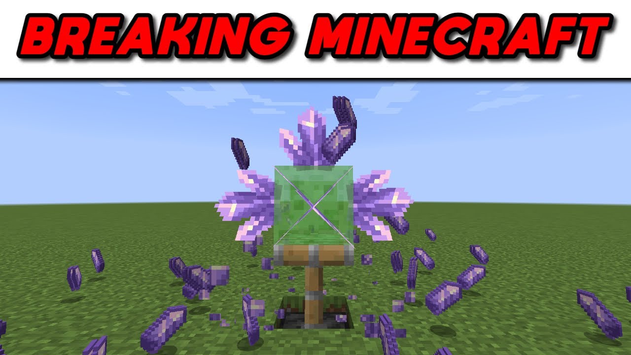 How to Break Minecraft #Shorts #Minecraft - Minecraft videos