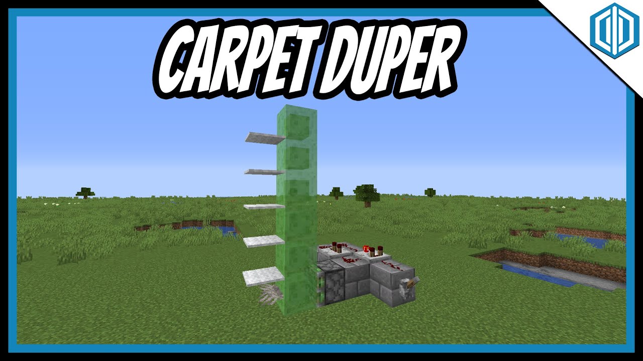 How to Dupe Carpets in Minecraft 1.16 - Minecraft Duping #Shorts ...