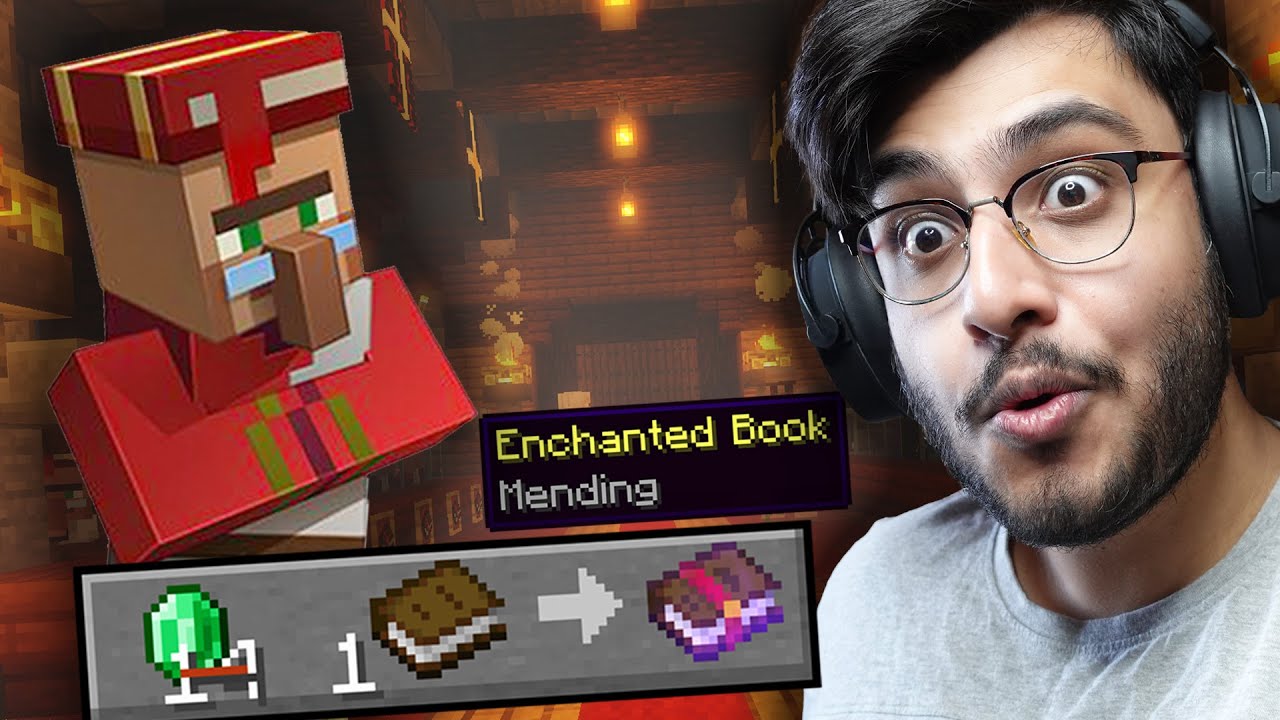 I MADE AN UNLIMITED MENDING FARM IN MINECRAFT - RAWKNEE HIGHLIGHTS ...