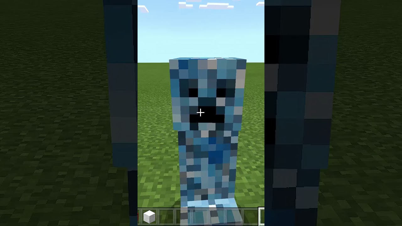 I made an Ice Creeper in Minecraft - Minecraft videos